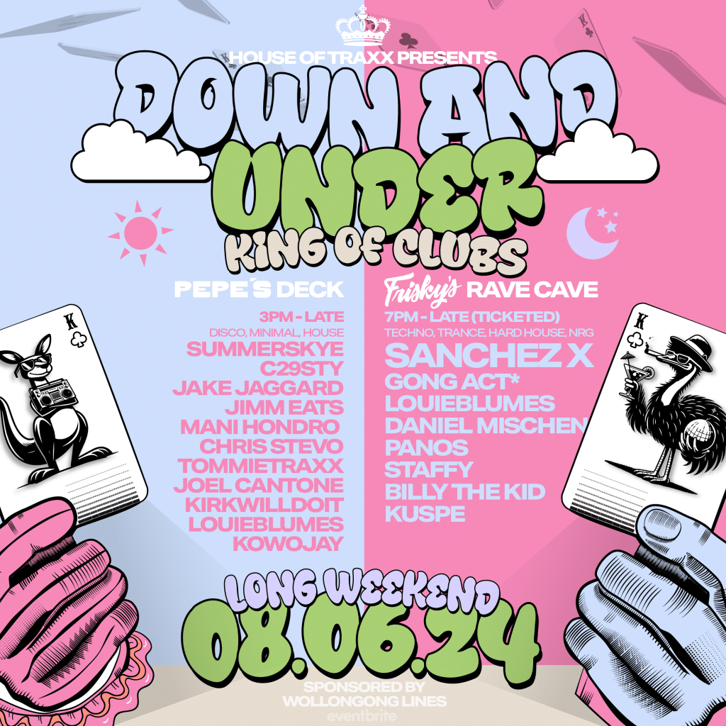 Down & under | June long weekend - Pepe's - Beachside Bar