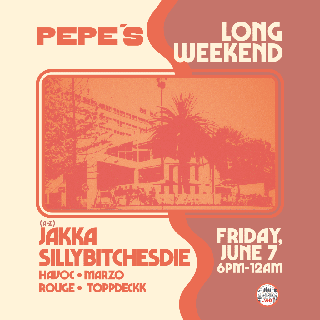 Friday | june long weekend - Pepe's - Beachside Bar