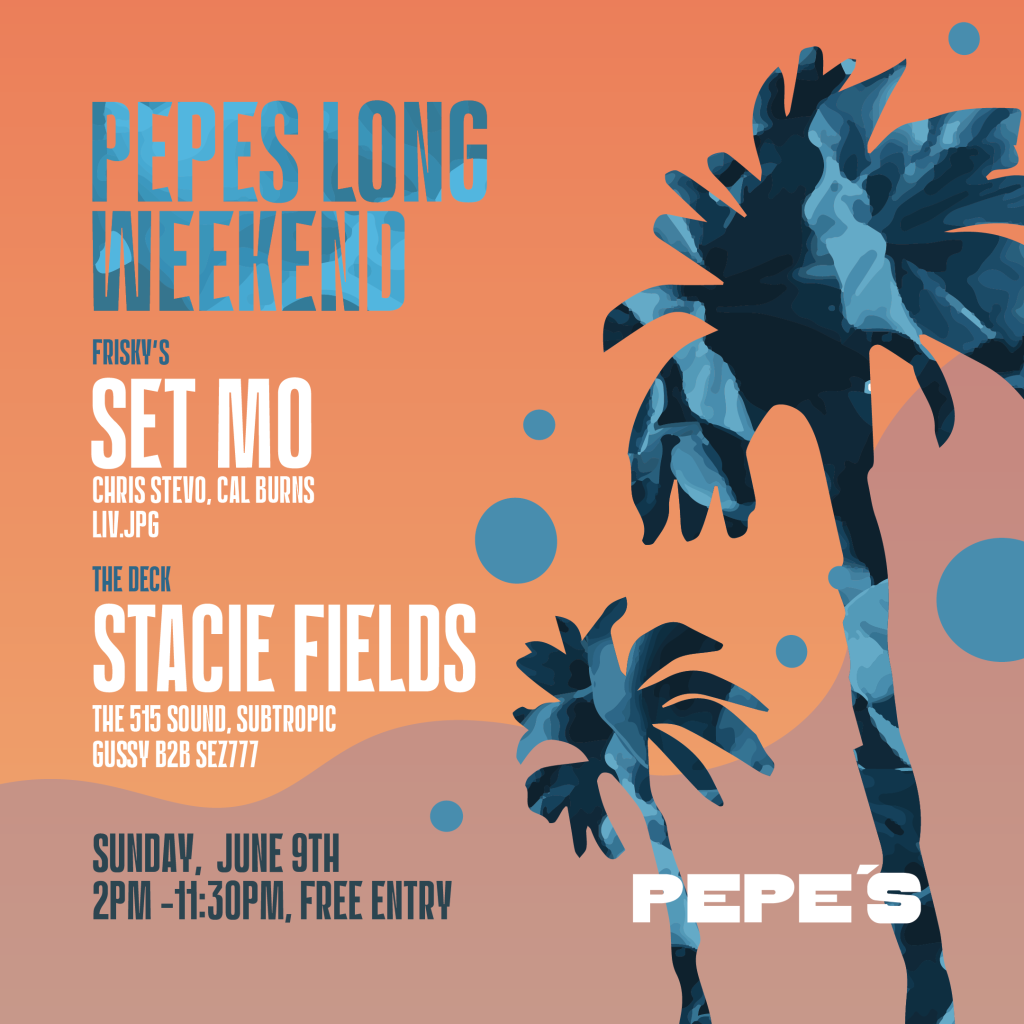 Set mo | june long weekend - Pepe's - Beachside Bar