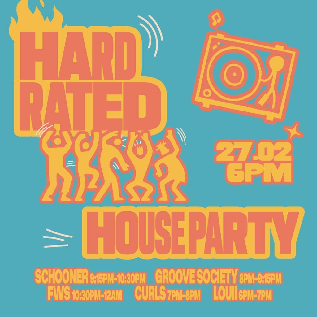 HARD RATED HOUSE PARTY - Pepe's - Beachside Bar
